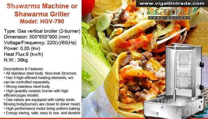 Shawarma Machine - Vigattin Trade