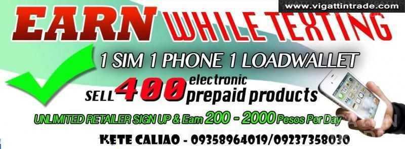 LOAD NEGOSYO para sa pamilya nyo - Vigattin Trade