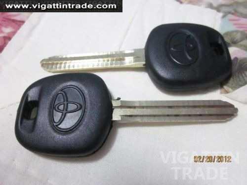Toyota Key With Transponder 4d Chip - Vigattin Trade