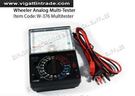 Wheeler Analog Multi Tester W 376 - Vigattin Trade