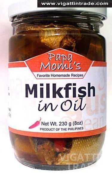 Spanish Style Milkfish in OIl - Vigattin Trade