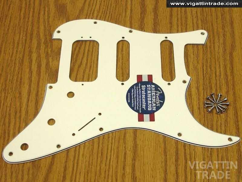 Fender American Standard Stratocaster Parchment Pickguard HSS ...
