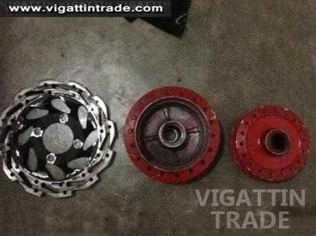 front and rear hub plus disk brake for wave 100r 350 nlng - Vigattin Trade