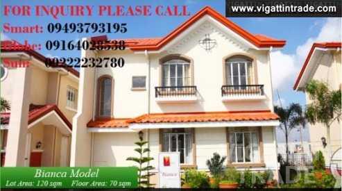 House and lot For Sale "IL giordino"(Fiona House Model) - Vigattin Trade