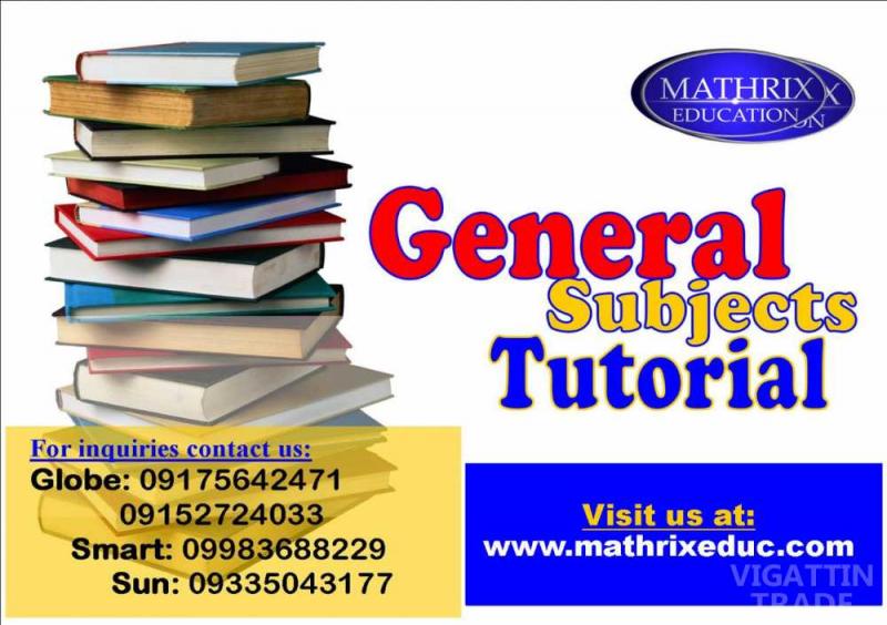 General Subjects Home-Based Tutorials in Pasay City - Vigattin Trade
