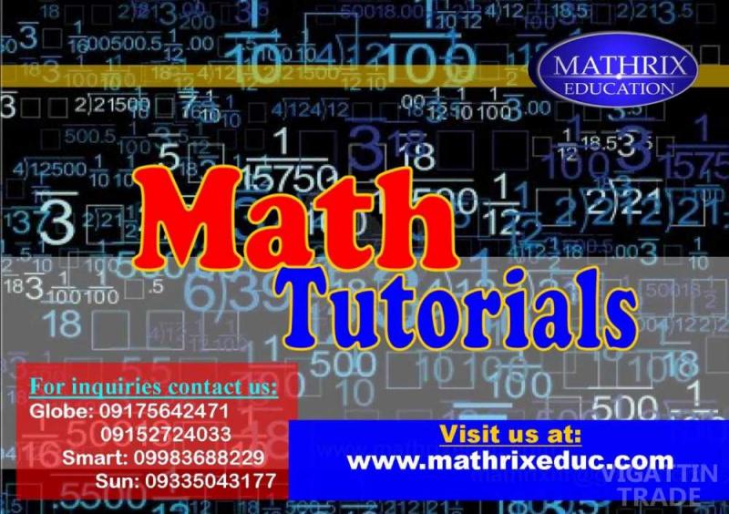 Affordable Math Tutorials in Manila - Vigattin Trade
