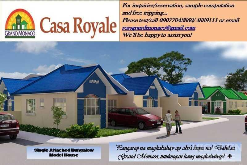 Affordable House and Lot in Binanganan, Rizal - Grand Monaco Casa ...