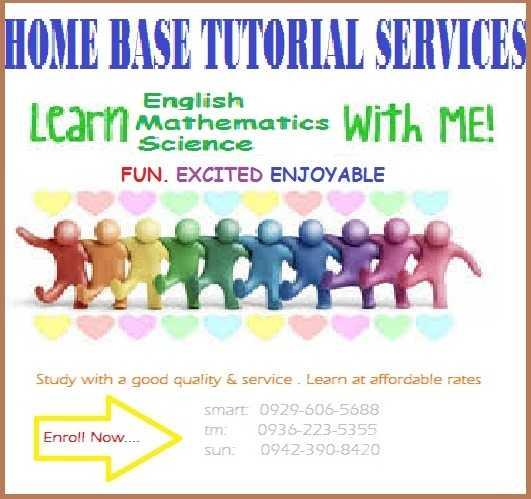 Home Base tutorial services in makati,san juan,mandaluyong,paranaque - Vigattin Trade