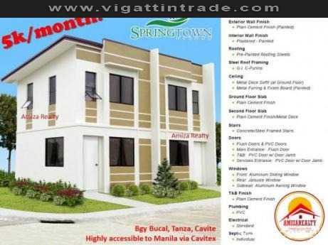 Springtown Villas in Tanza Cavite via Cavitex. SAMANTHA HOUSE ...