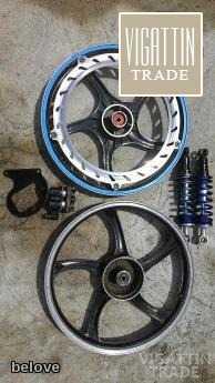 honda wave ,mags wheel, lowered shock - Vigattin Trade