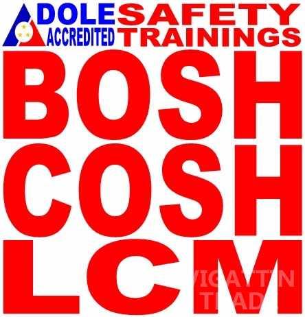 BOSH Training COSH Training DOLE PCAB Quezon City Tarlac City ...